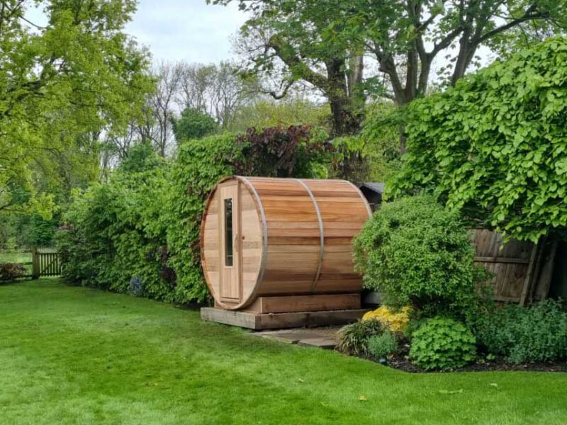 Cedar Wood Outdoor Sauna (6 Person) - Ceda
